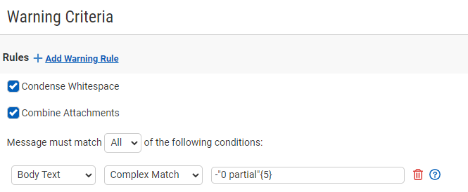 Complex Match Use in Checks • Help Guide • CheckCentral by Binary ...